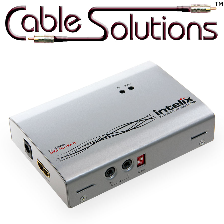 Intelix DIGI-HD-IR3-R HDMI and Bi-directional IR over Twisted-Pair Receiver